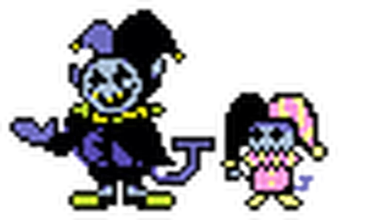 Jevil and his son | Fandom
