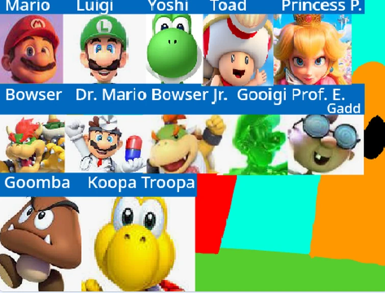 Mario Character Elimination Game #1 | Fandom