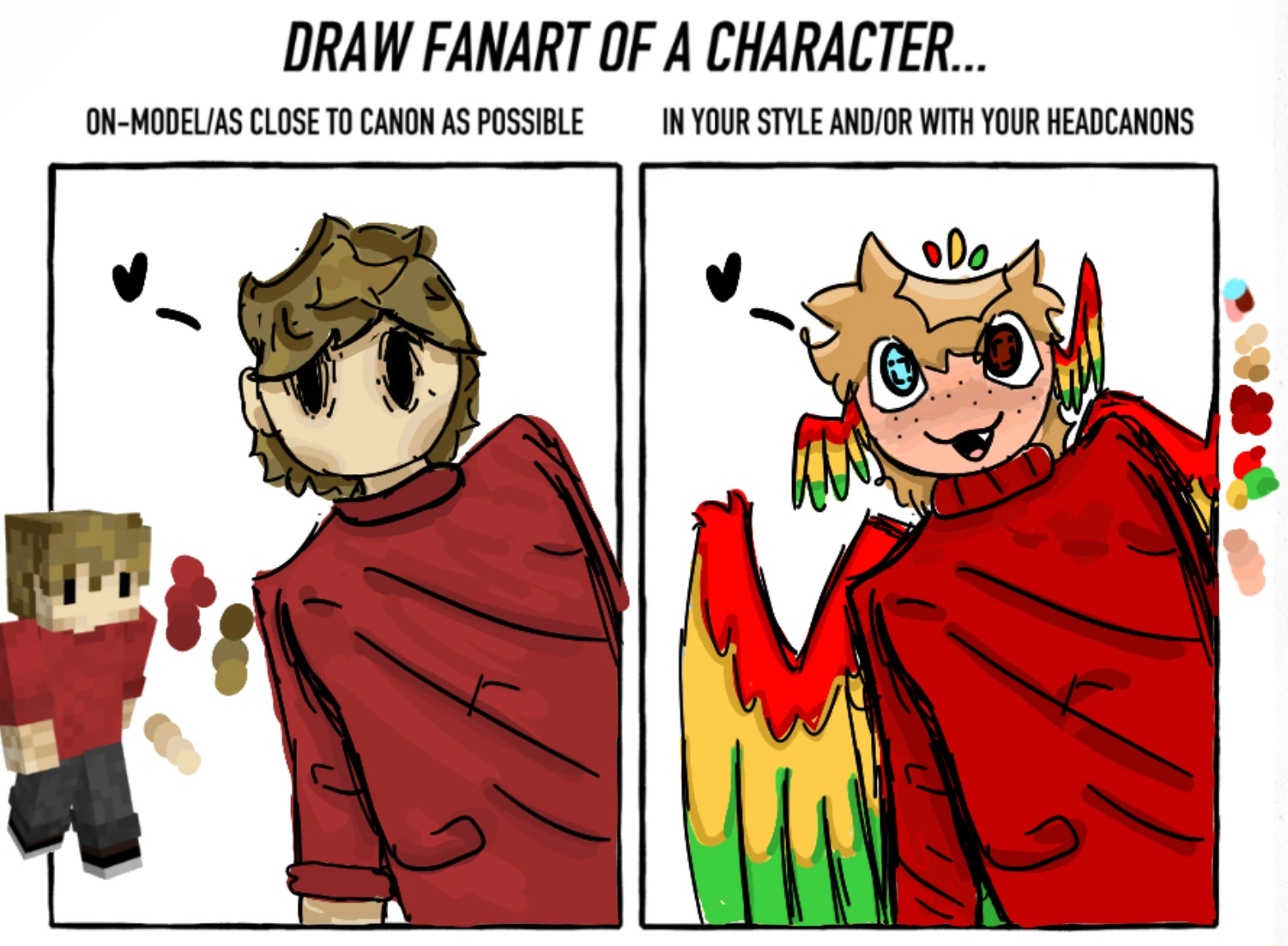 Grian fanart challenge thingy | Fandom