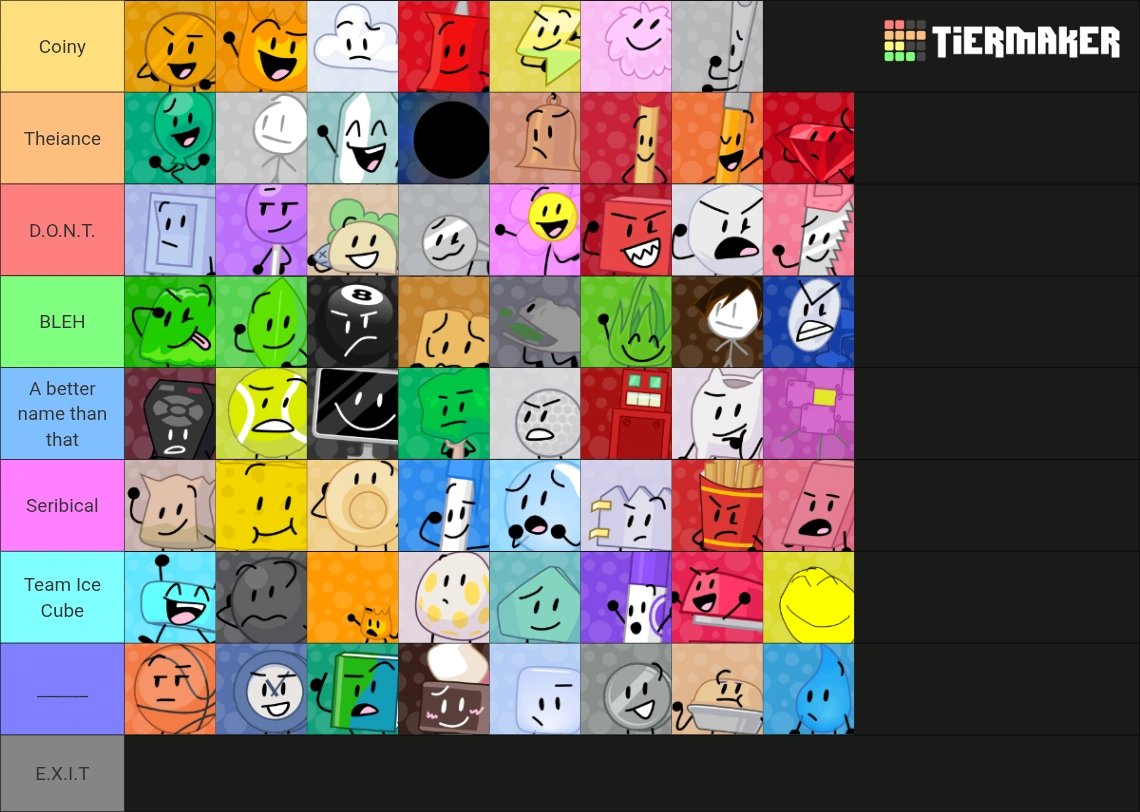 BFB but loser never shows up. | Fandom