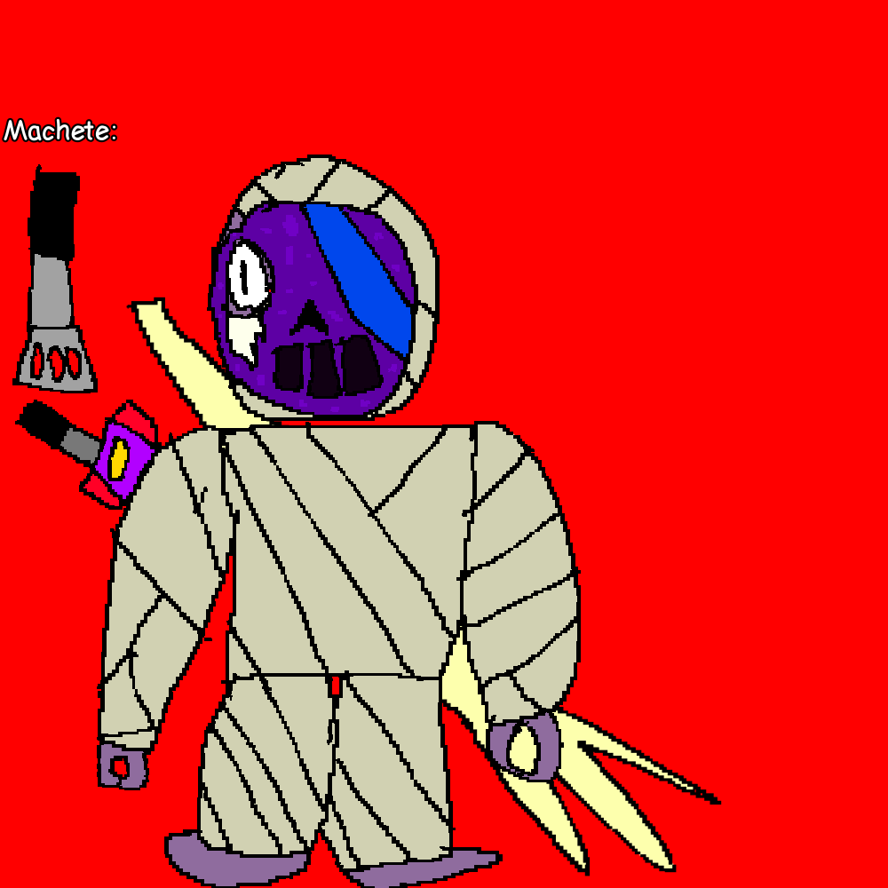 That one SpongeBob character that I forgot the name of. slasher skin ...