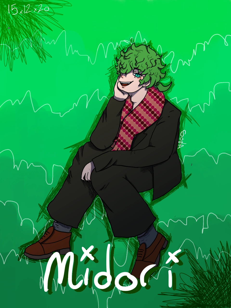 midori drawing!! | Fandom