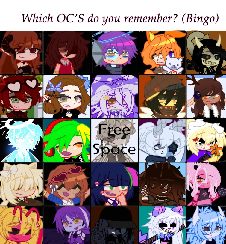 OC Bingo | Fandom