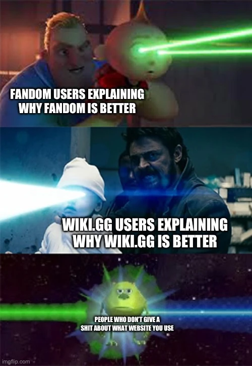 This wiki be like | Fandom