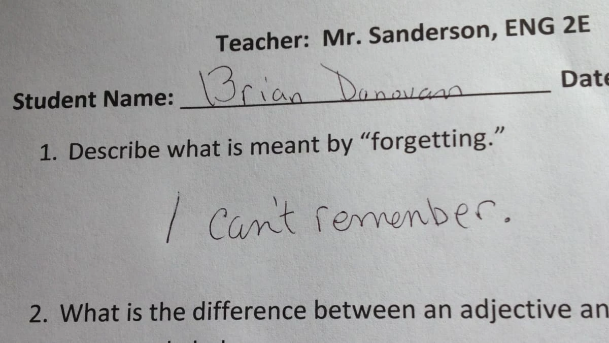 Ron Test answer's | Fandom