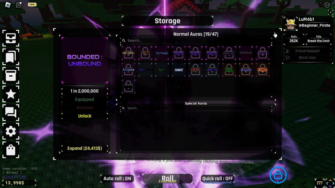 Through Out Roblox And Sols Rng | Fandom