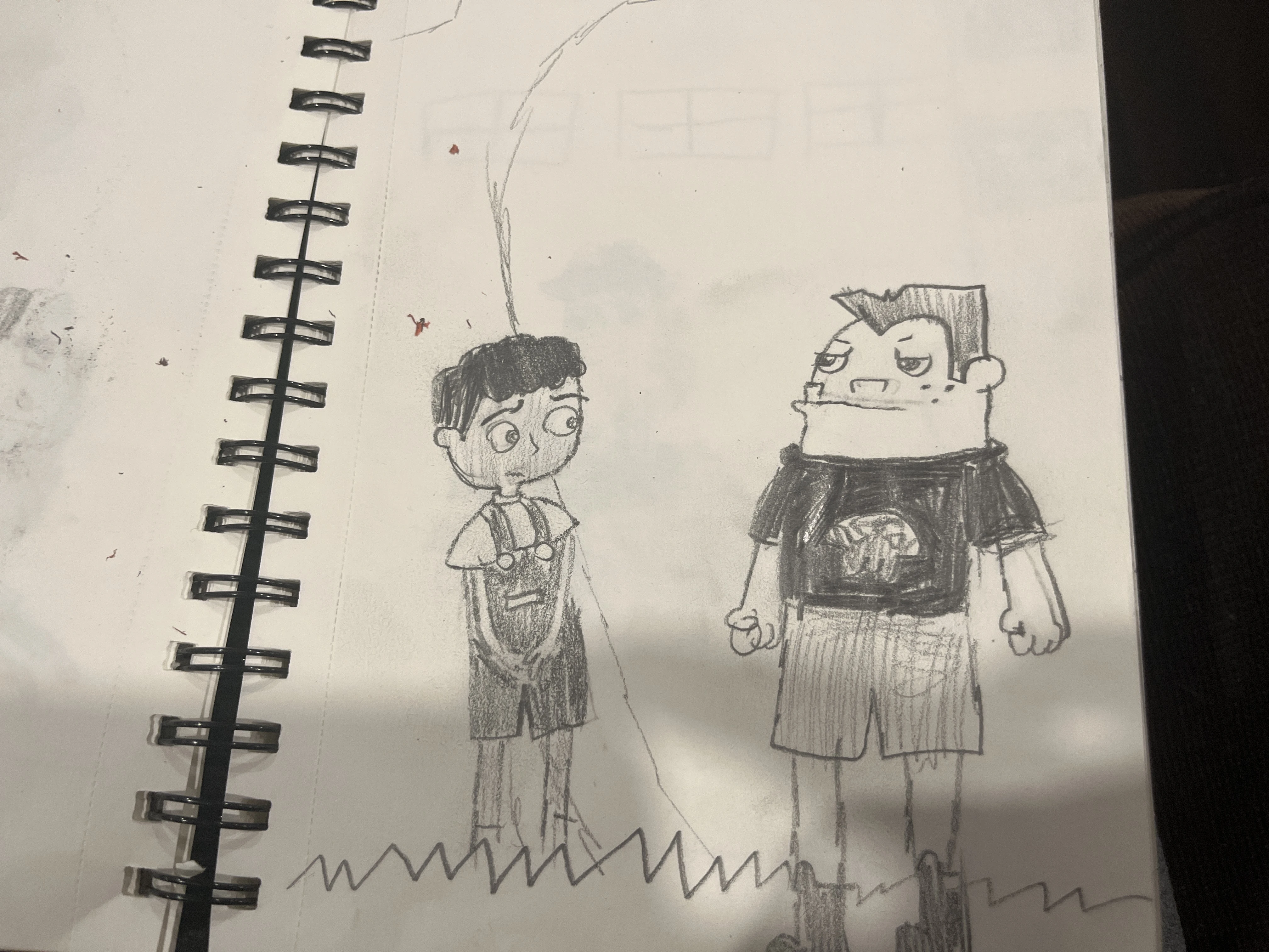 Drawing of Baljeet and Buford that I did | Fandom