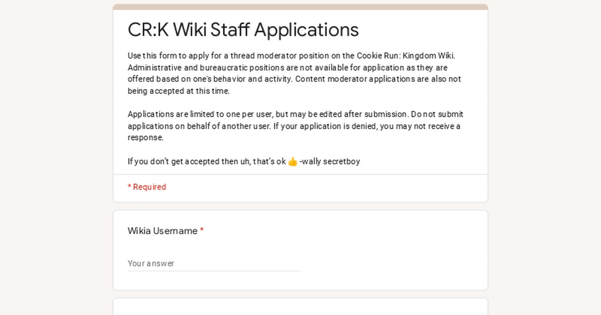 Thread Moderator Applications Reopened | Fandom