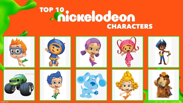 Top 10 Favorite Nickelodeon Characters (Nicktoons and Nick Jr.) | Fandom