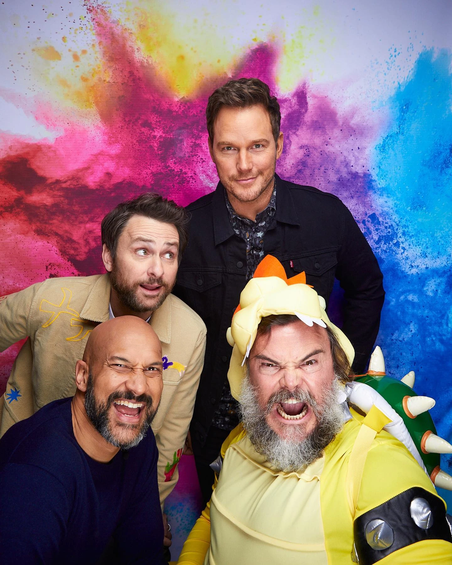 Los Super Mario Brothers (Chris Pratt, Charly Day, Keegan Michael Key y ...