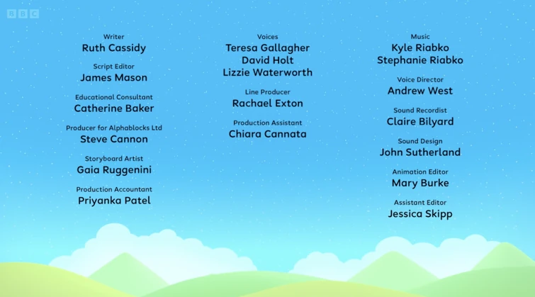 Something's different about the End Credits of Alphablocks... | Fandom