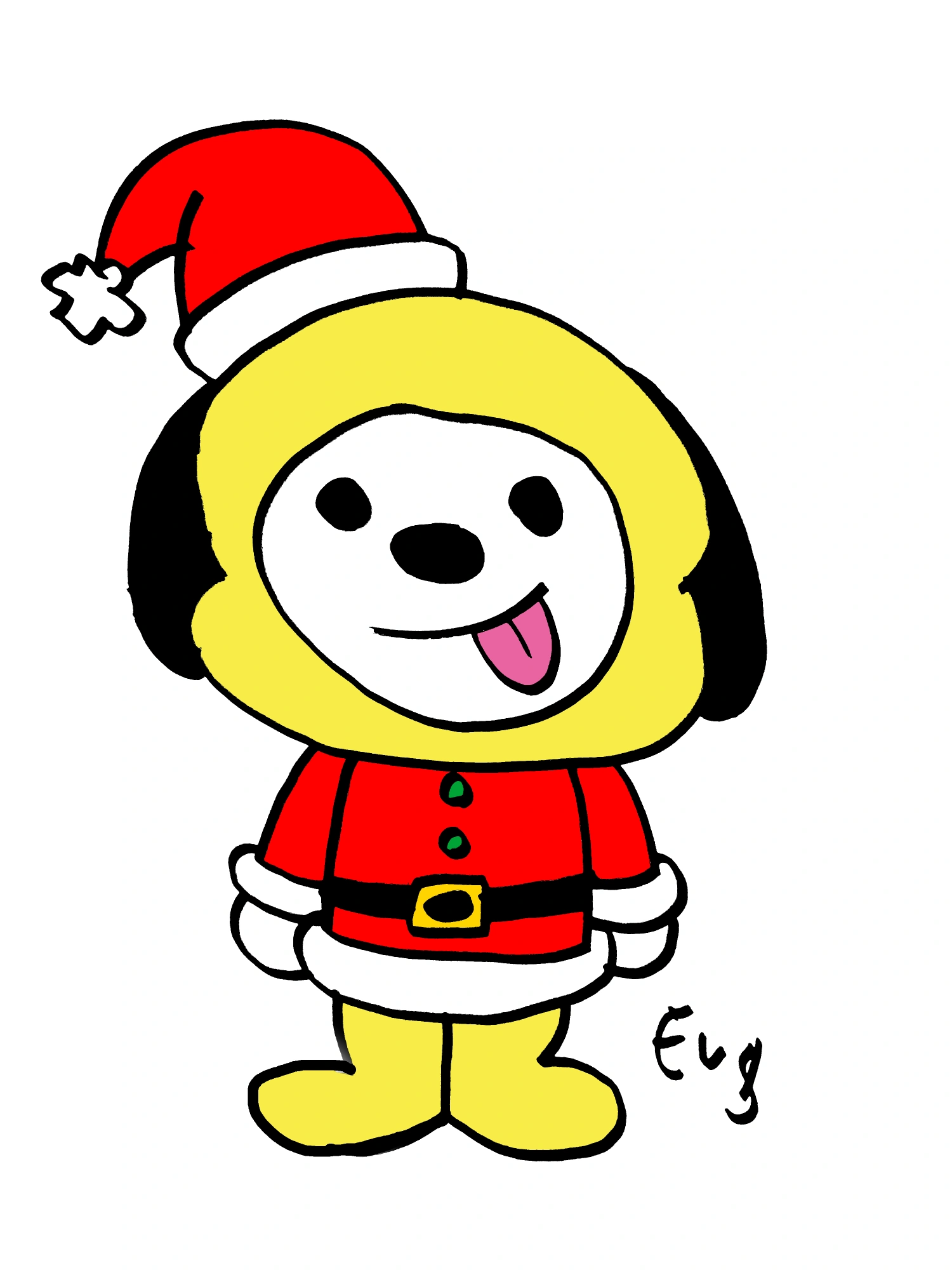 My drawing of Christmas Chimmy | Fandom