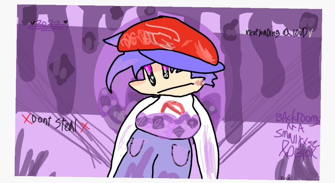 Some fnf fanart i made! Purple bf! | Fandom