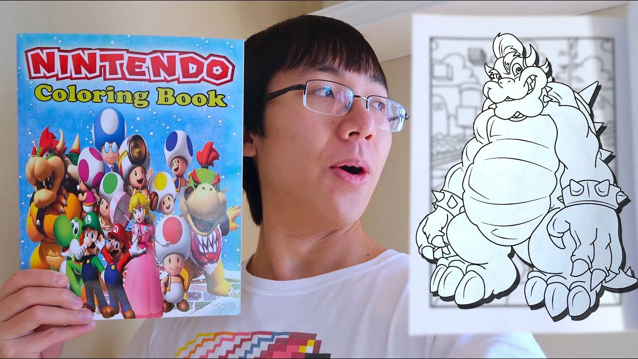 Nintendo Coloring Book (Video by Plainrock 124) | Fandom