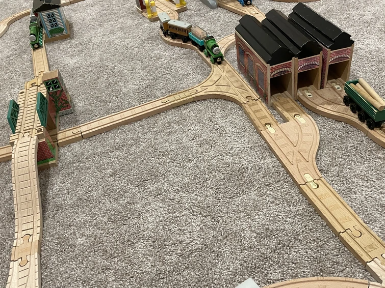 My Wooden Railway layout! | Fandom