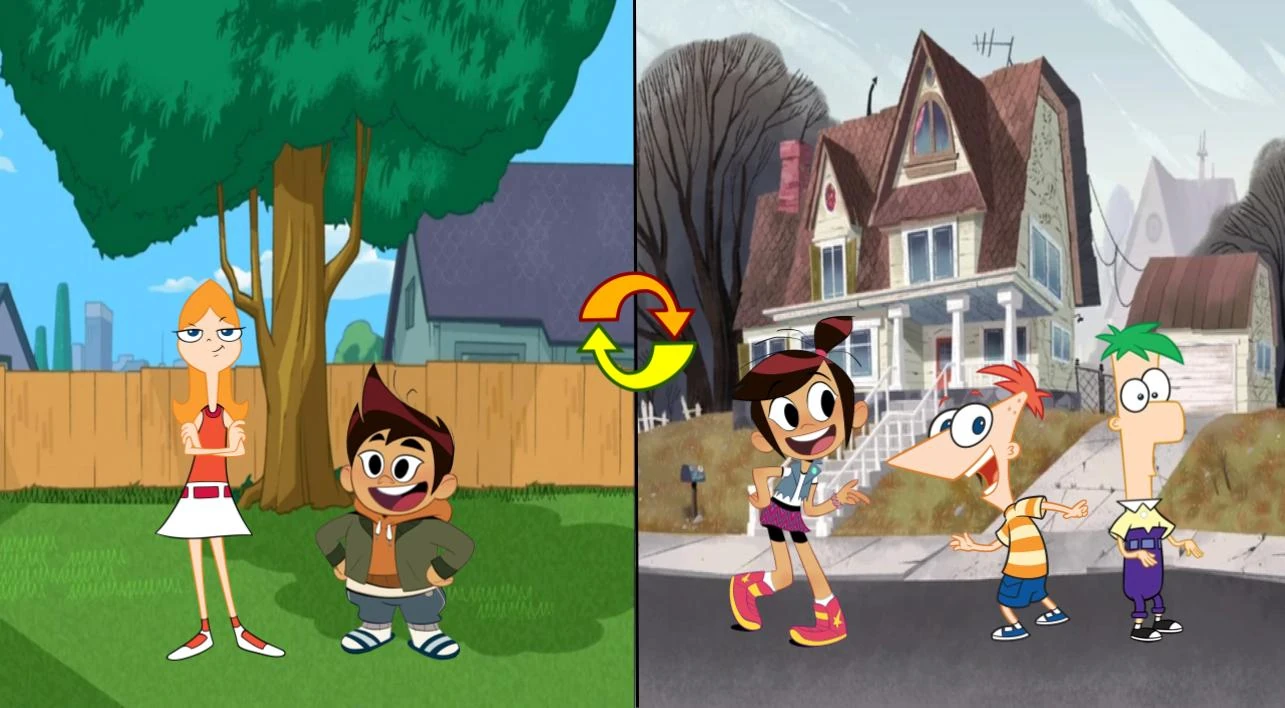 What if....Candace Flynn & Molly McGee switched Brothers? 👧🏻👦🏻🔄️👦🏼👧🏼 ...