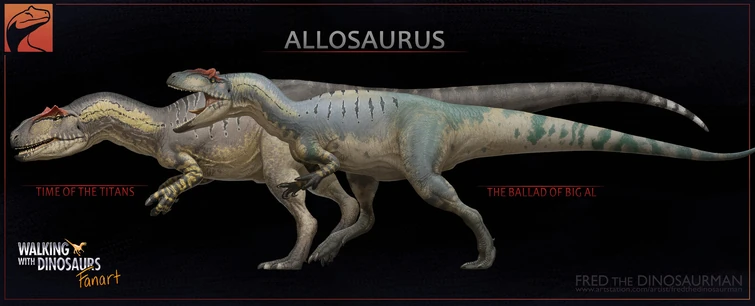 How accurate are Fred Wierum’s WWD Allosaurus art? | Fandom