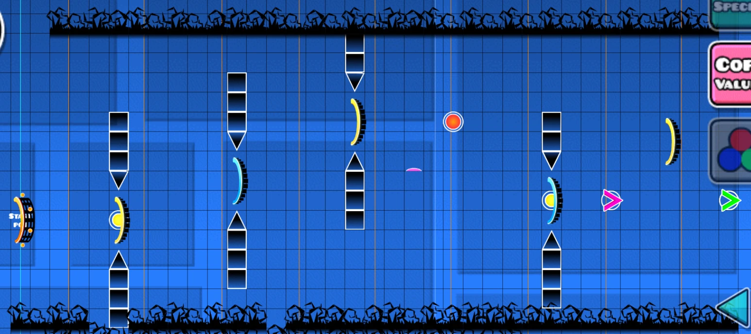 This is the #1 layout/gameplay I absolutely hate in GD. It looks ...