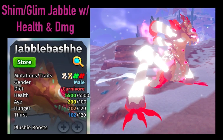 Auctioning Shim/Glim Jabble w/ Health & Dmg! | Fandom
