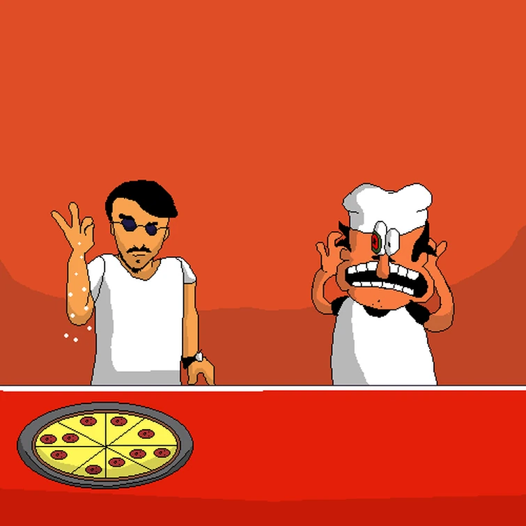 Peppino meets Saltman | Fandom