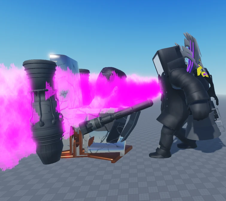 What if the titan tvman used his core beam? (if we could because we ...