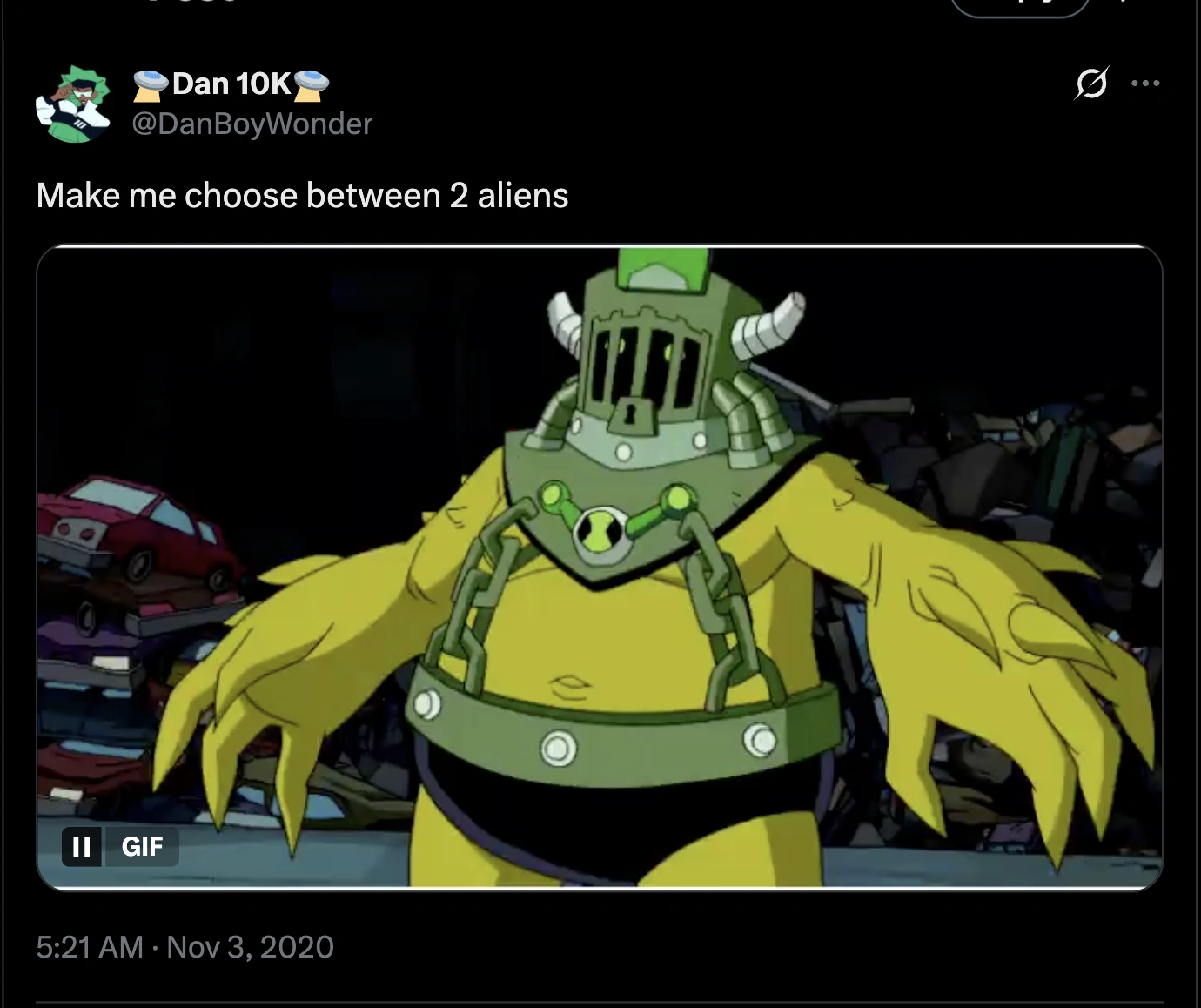 I wanna do this, too. Make me choose between 2 aliens. | Fandom