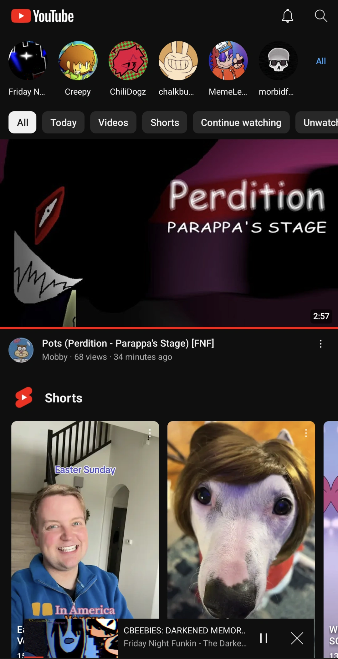 What're the top five people that pop up on your YT? | Fandom