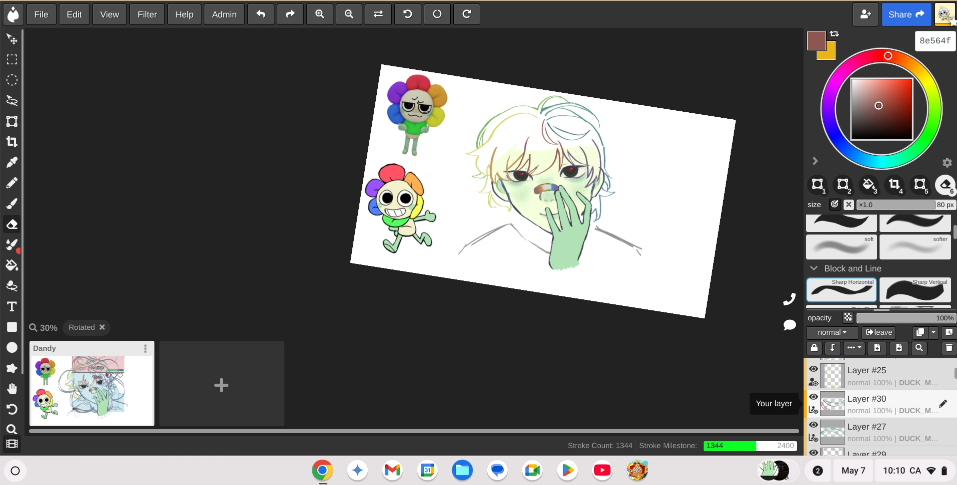 Dandy human ver sketch, not finished* YASSS | Fandom