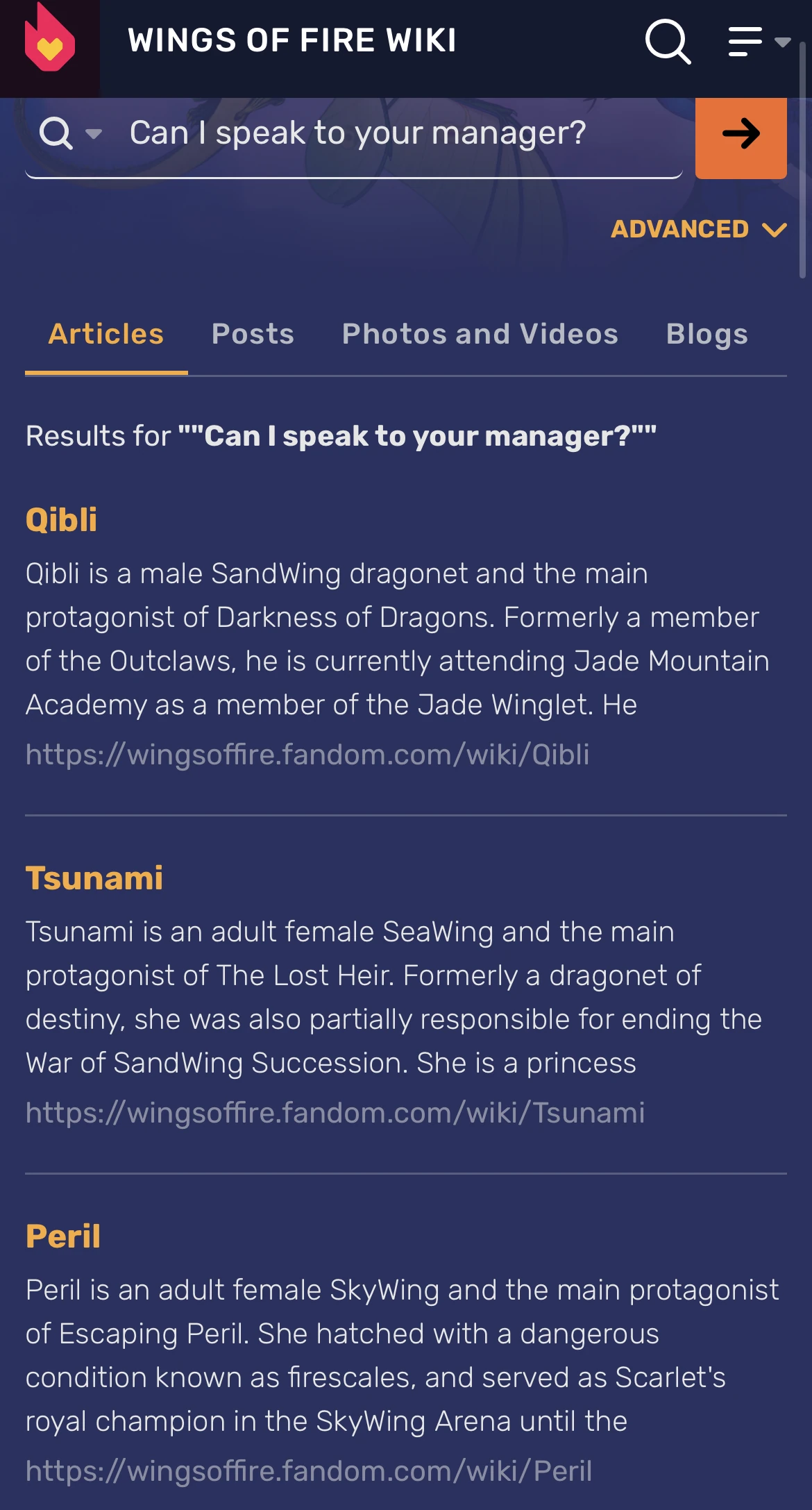 True or False? | Fandom