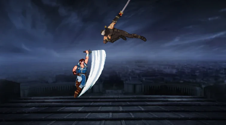 Richter Belmont VS Ryu Hayabusa Sprite Art | Fandom
