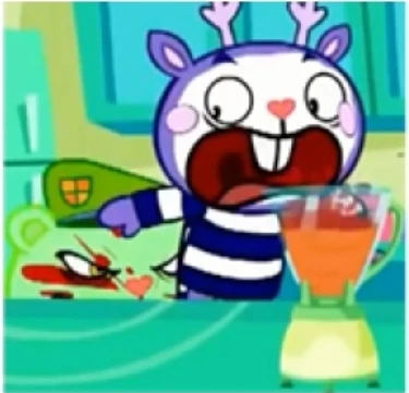 Butt Bite scene in Madagascar but in HTF | Fandom