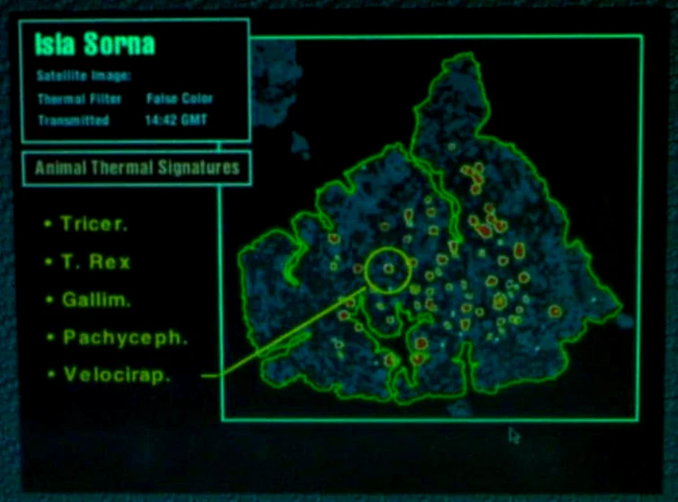 Comparison of Film Nublar and Sorna Maps | Fandom