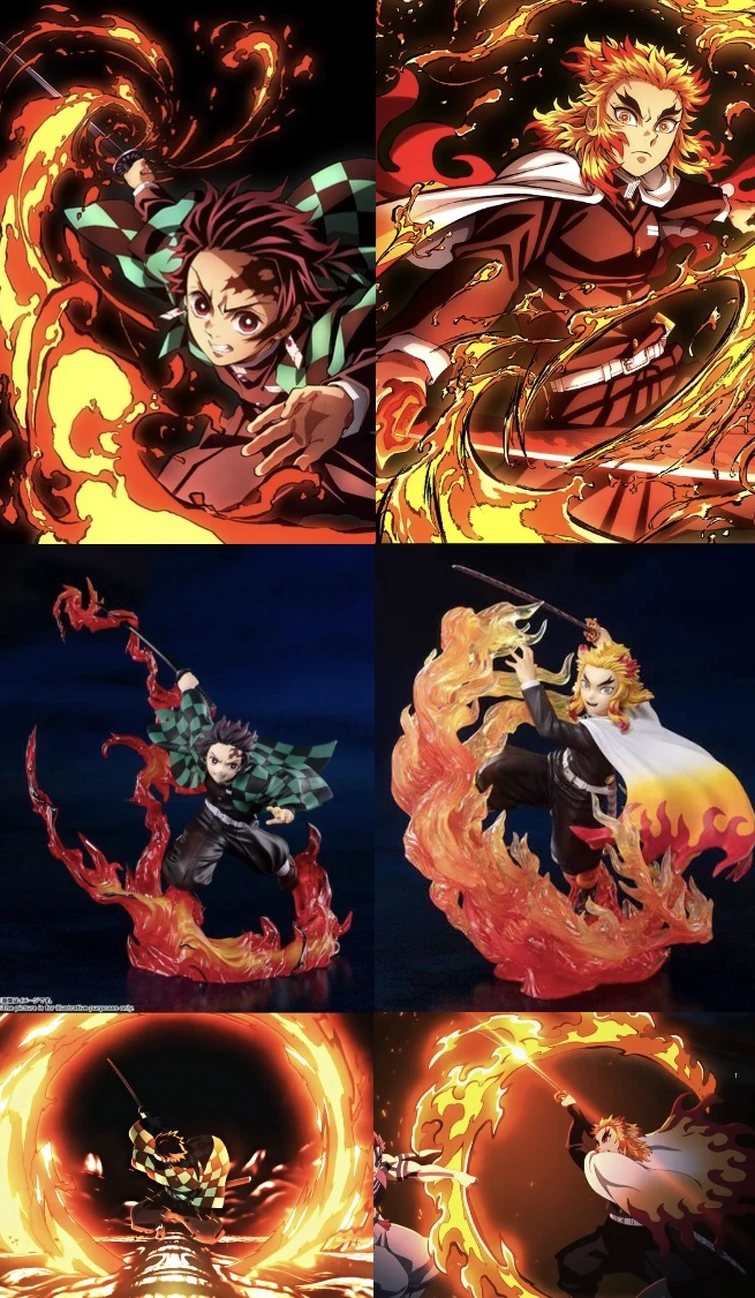 pointing out the similarities/differences between hinokami + flame | Fandom