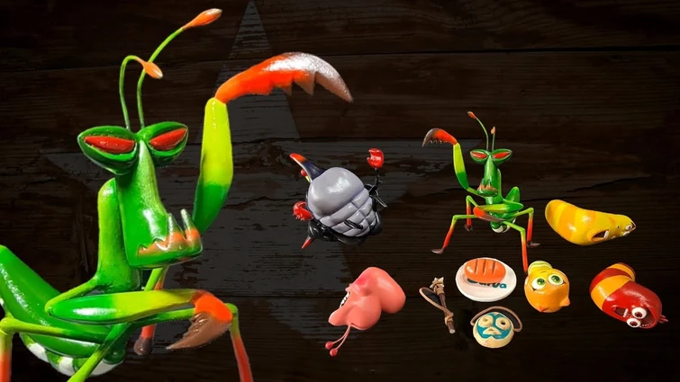 He is a real larva Artist! | Fandom