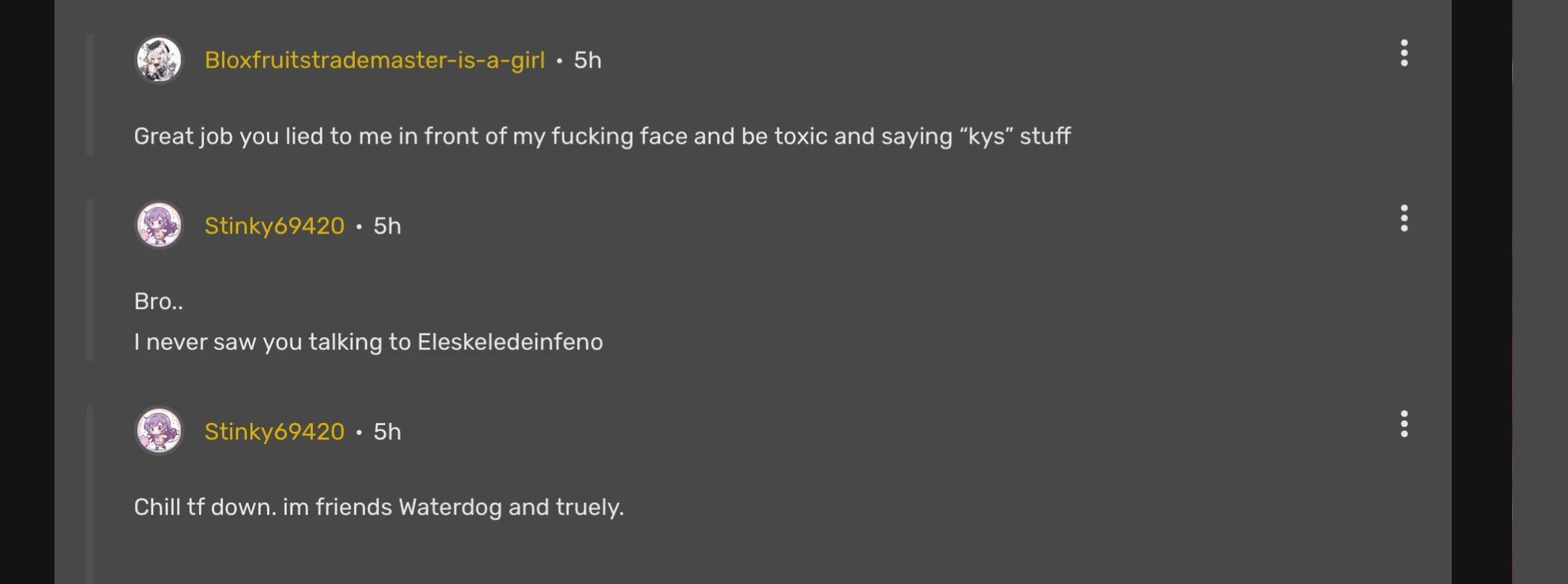 Ok When did I say “Kys” Stuff | Fandom