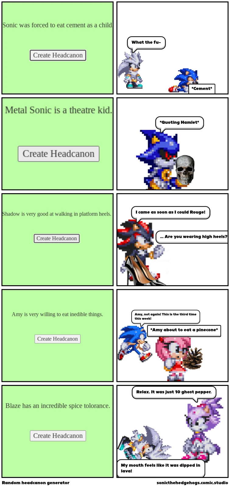 Random Headcanon generator | Fandom