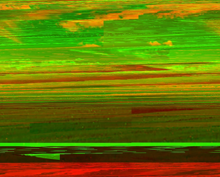 cool image glitch corruption thing i messed around with (tw: bright ...