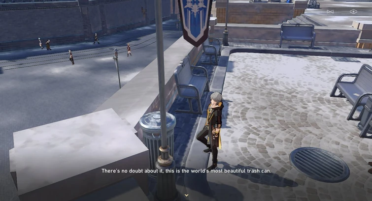 why is hsr so obsessed with trash cans | Fandom