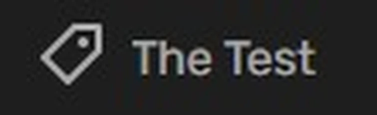 JUST A TEST :3 | Fandom