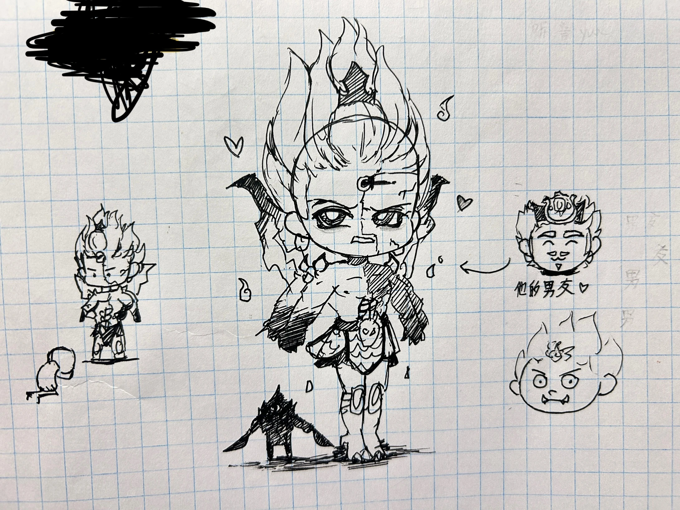 A little doodle of Lord Redmane | Fandom