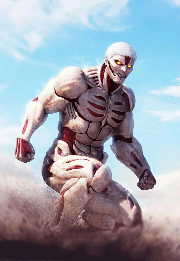 Can the Armored titan Break the armor plate on his nape pls tell me😐😐 ...