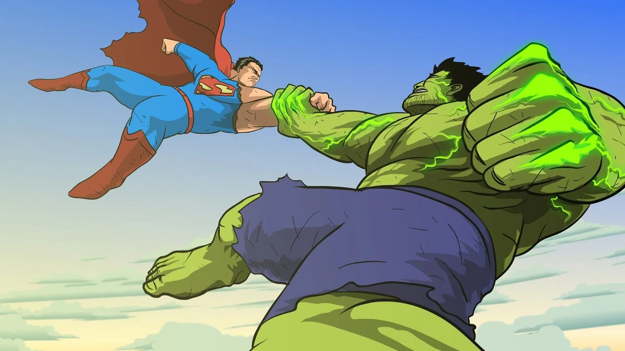 I just watched this awesome Superman v Hulk fight by Zimaut Animation ...