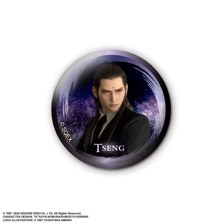 Final Fantasy VII Remake Pin Badge Collection Tseng | Final Fantasy ...