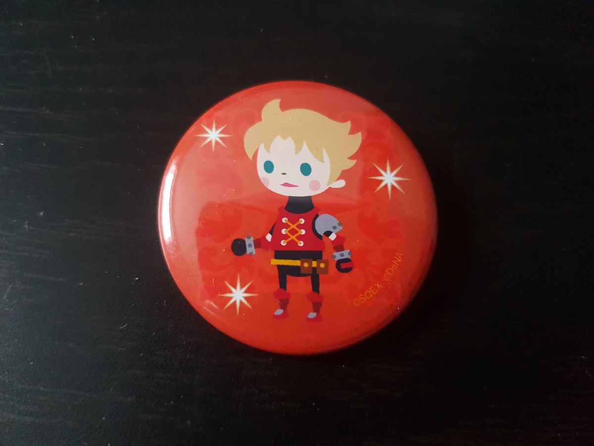 Final Fantasy Brigade Pin Badge Collection Warrior | Final Fantasy ...