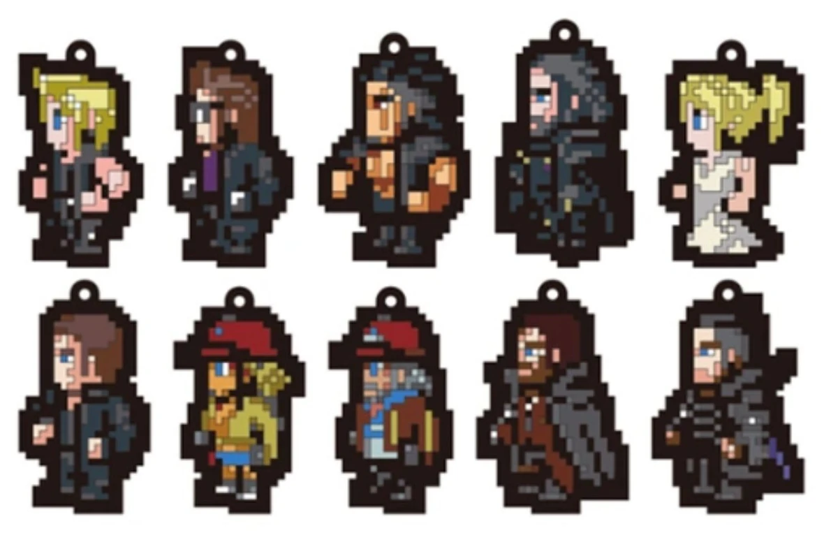 Final Fantasy XV 7-11 Rubber Strap Series | Final Fantasy Merchandise ...