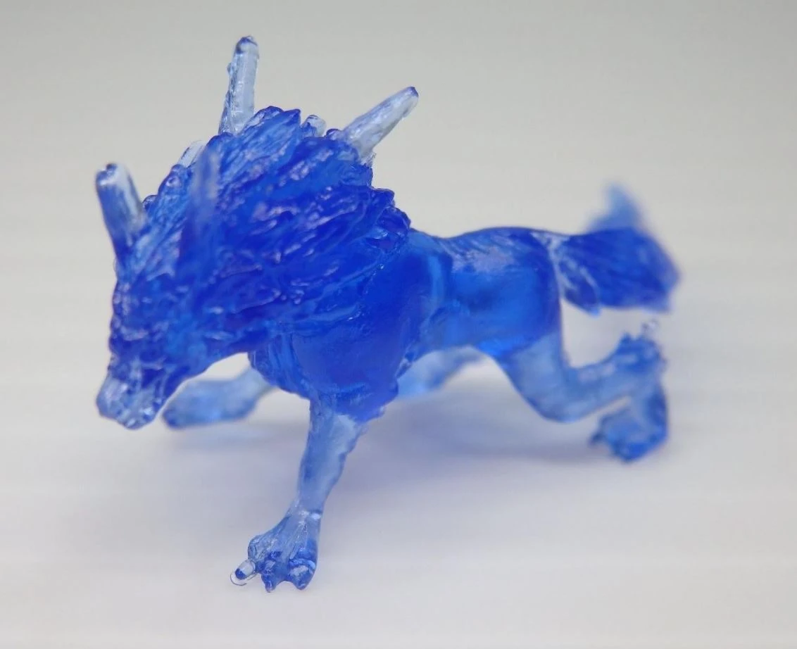 Final Fantasy XI Mini Figure Fenrir Blue | Final Fantasy Merchandise ...