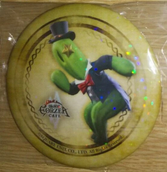 Final Fantasy XIV Eorzea Cafe Senor Sabotender Can Badge | Final ...