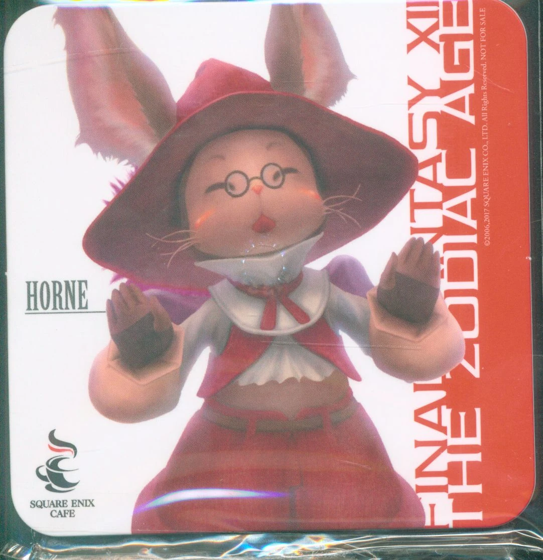 Square Enix Cafe Final Fantasy XII: The Zodiac Age Coasters Horne ...