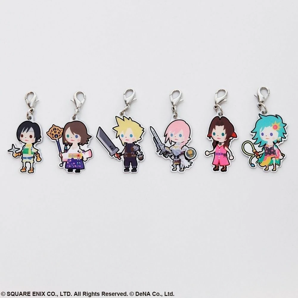 Final Fantasy Brigade Metal Charms | Final Fantasy Merchandise Wiki ...