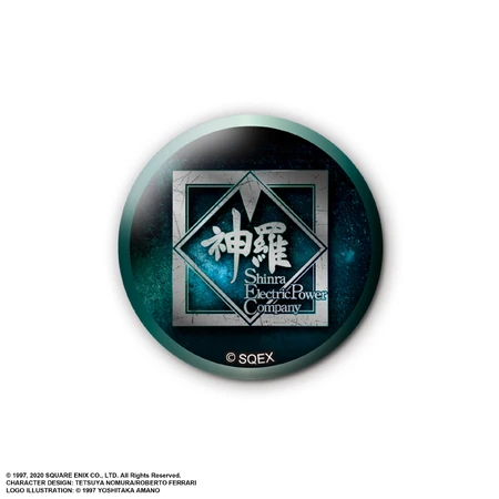 Final Fantasy VII Remake Pin Badge Collection Shinra Logo | Final ...